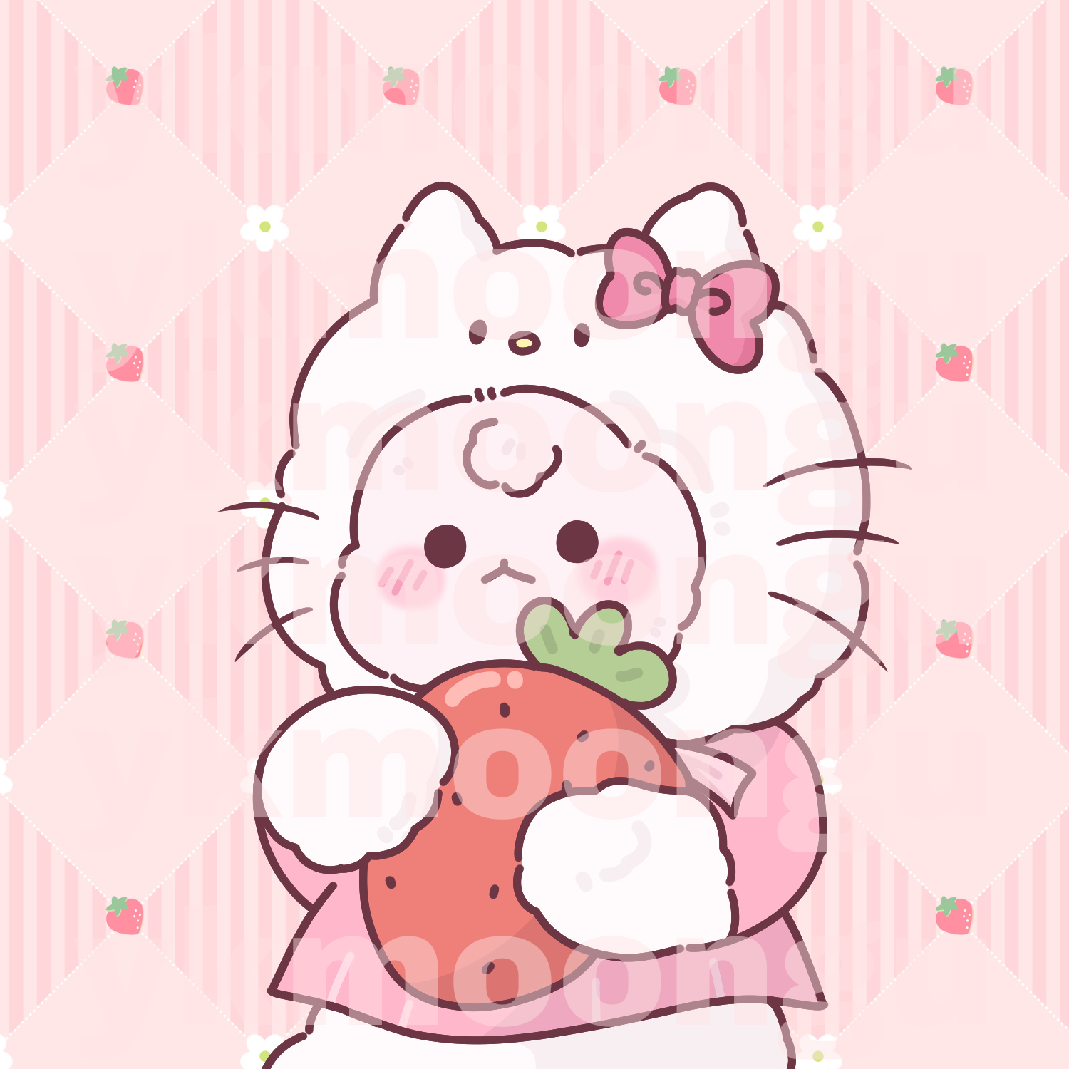 ugly cute - Chibi maid sticker – ykmoongubang